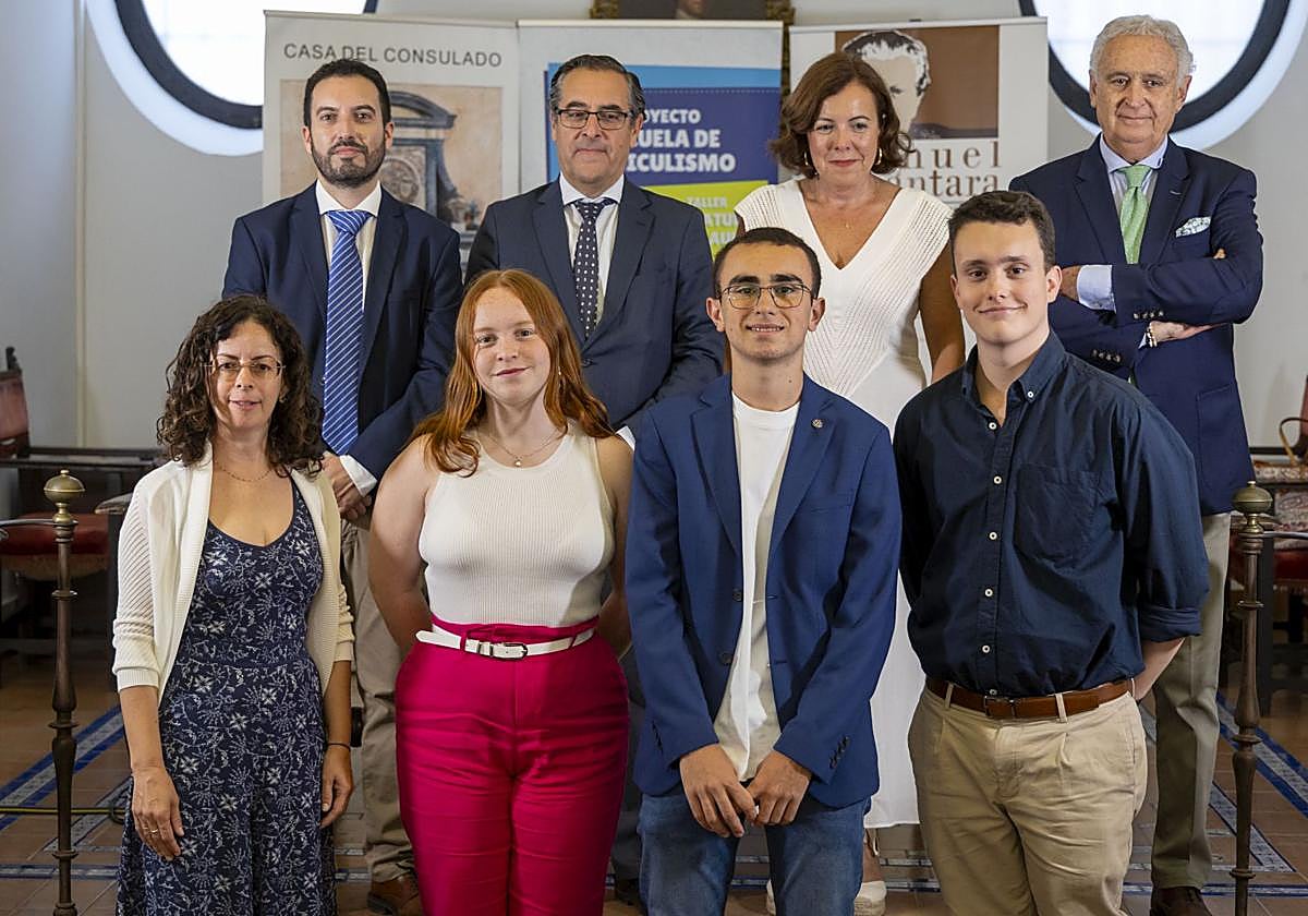 Entrega de los premios del VIII Certamen 'Literatura en las aulas: Escuela de articulismo ...
